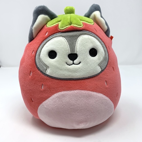 Toys | Squishmallow Ryan The Husky In Strawberry Costume 8 Foodie Squad ...